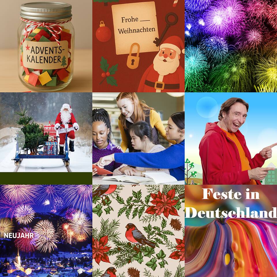 Materialsammlung: Feste in Deutschland - Deutschstunde Portal - Goethe ...