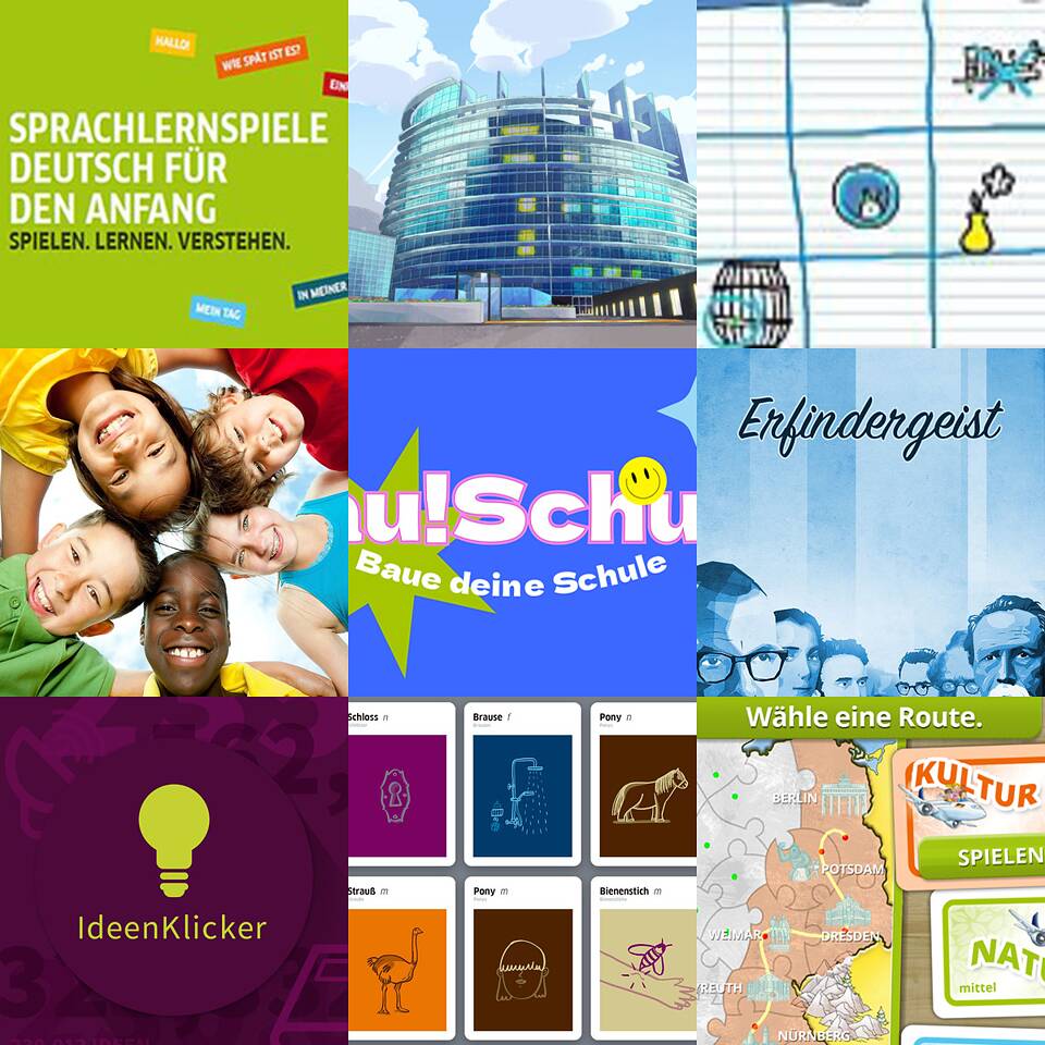 Language games: Learn German with games - Deutschstunde Portal - Goethe ...