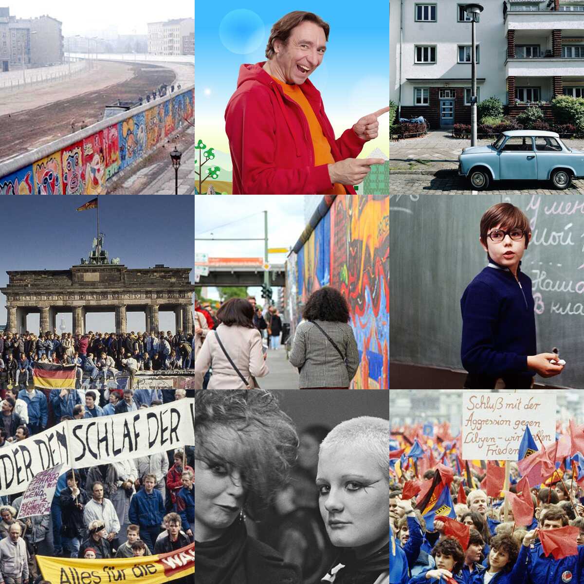 Divided Germany, the wall and reunification - Deutschstunde Portal ...