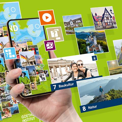 App „Deutschland. Kennen. Lernen.“ - Deutschstunde Portal - Goethe-Institut