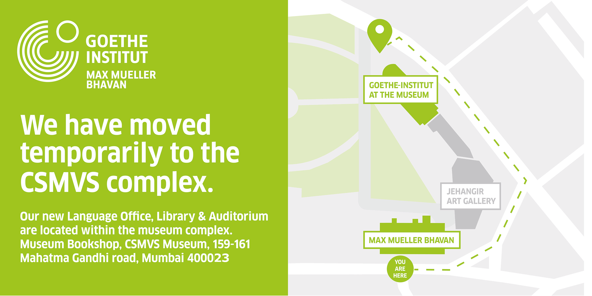 Contact and opening hours - Goethe-Institut / Max Mueller Bhavan Mumbai ...