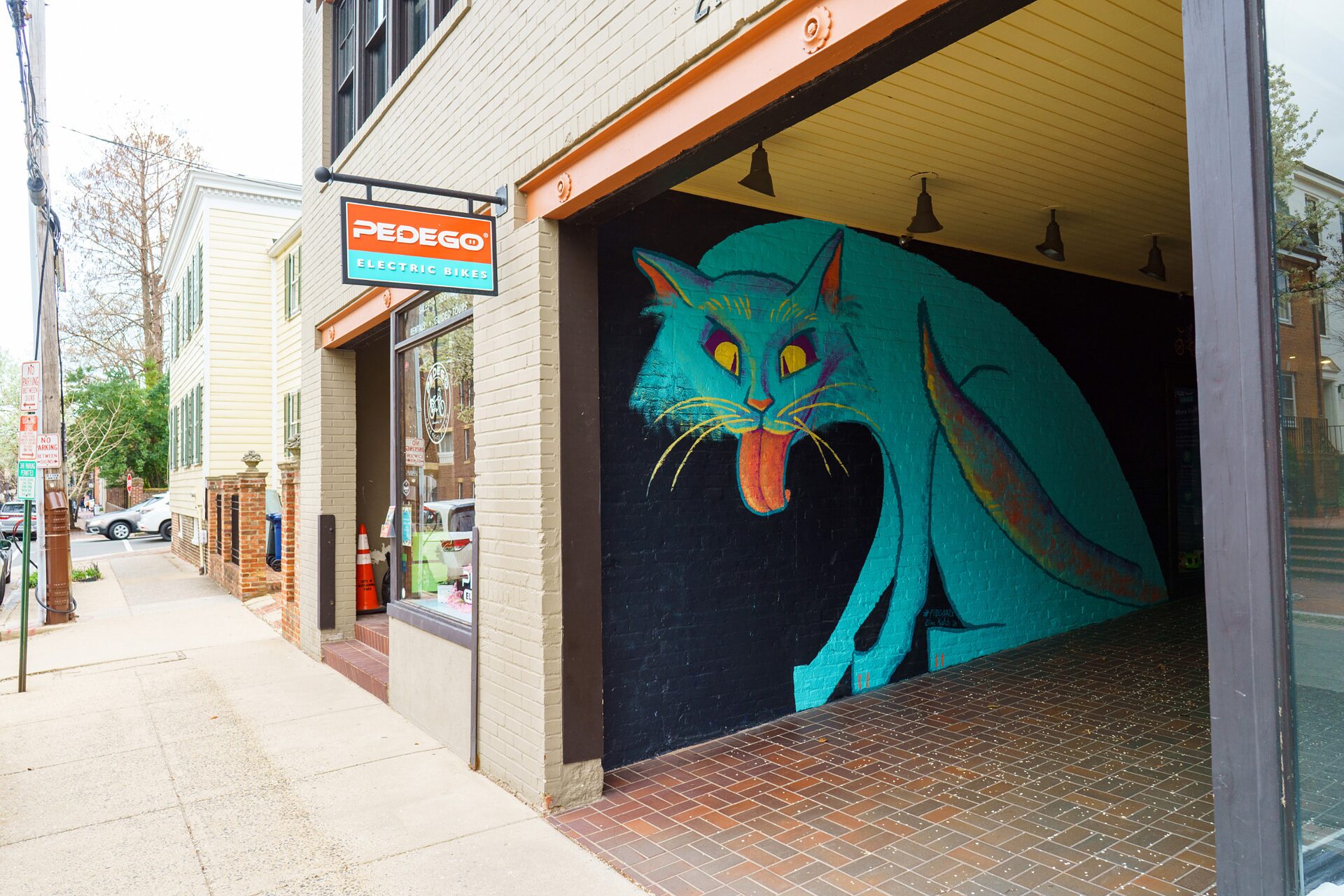 "Pedego Bikeshop Cat" by Elise Ketch - Gegenüber - Goethe-Institut