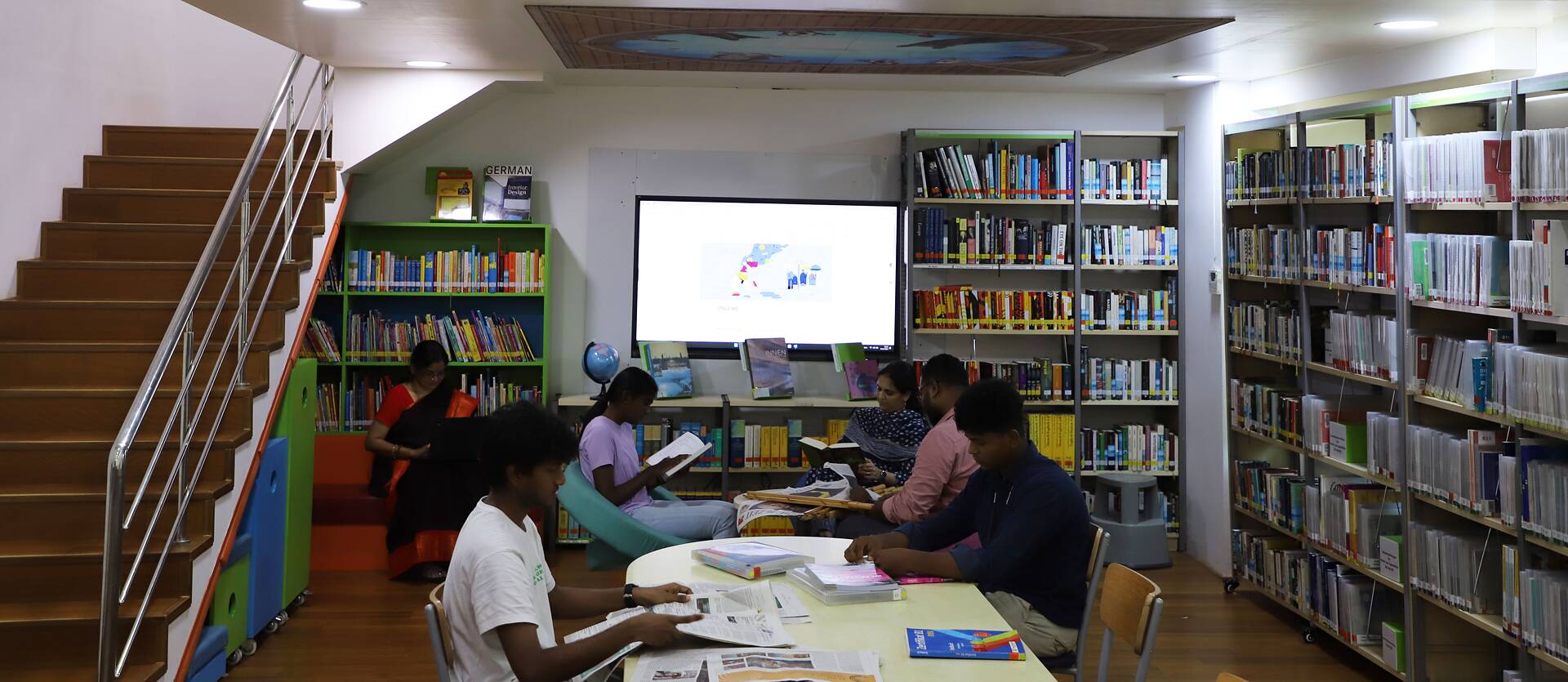 Practice materials on-site - Goethe-Institut Max Mueller Bhavan | India