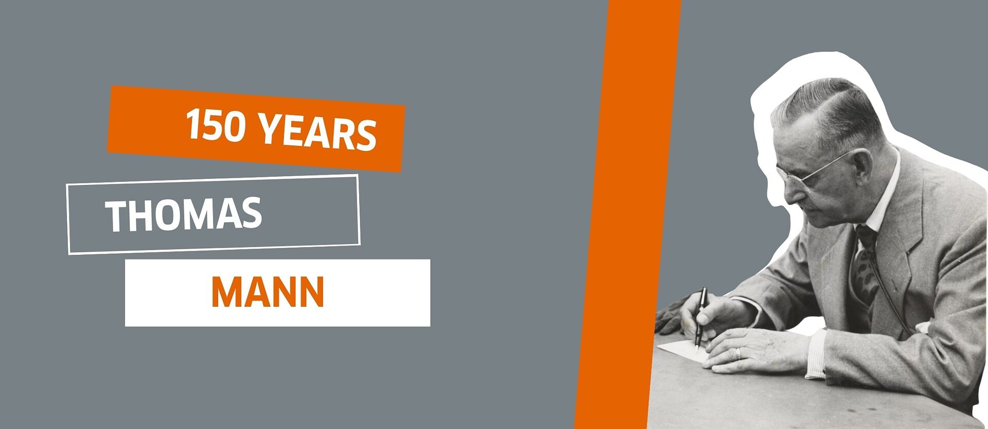 Celebrating 150 years of Thomas Mann - Goethe-Institut United Kingdom