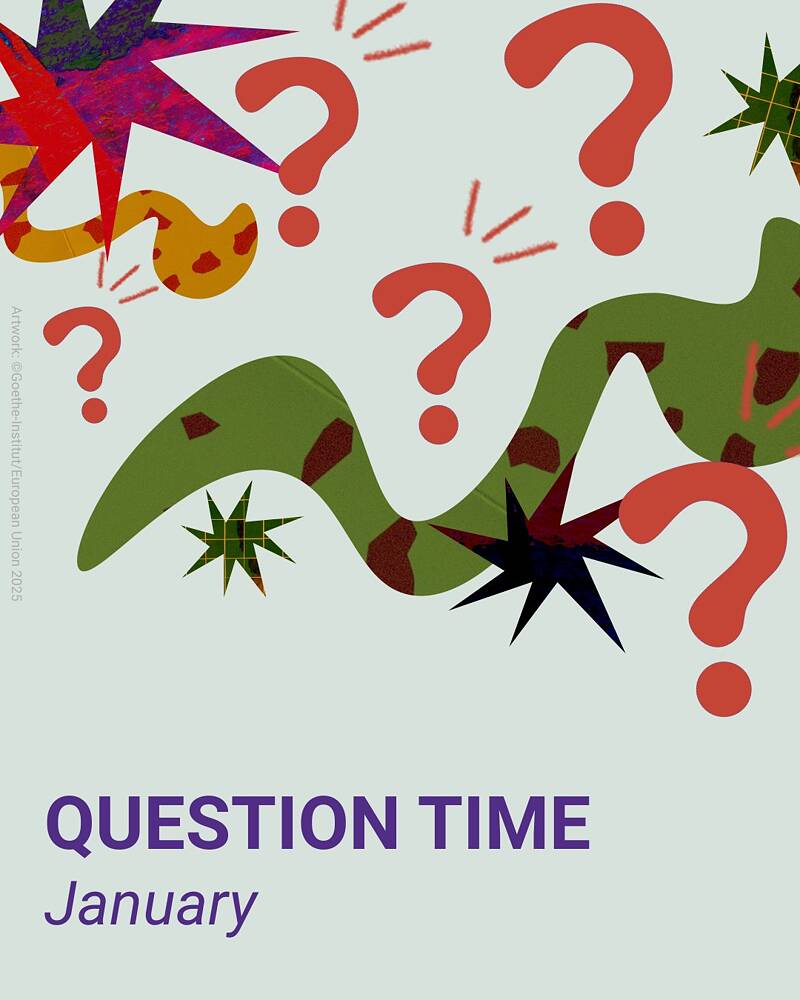 Q&A: Question Time: Culture Moves Europe - Goethe-Institut België