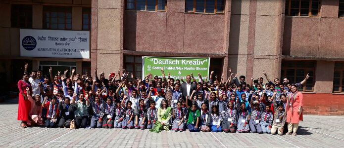 „Deutsch Kreativ“ in KV Jutogh, Shimla - Goethe-Institut Max Mueller ...