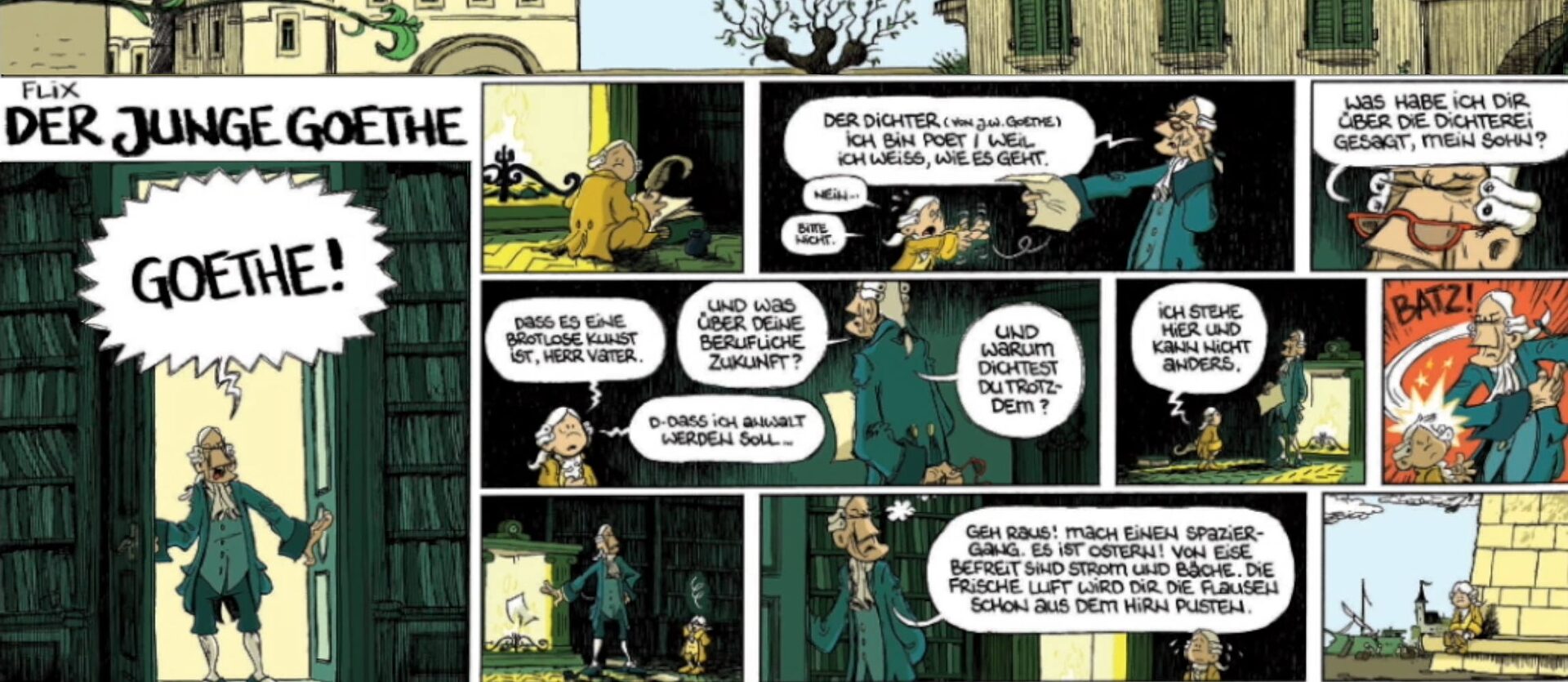Der junge Goethe - Hörspiel und Comic – Staffel 1 - Goethe-Institut Italien