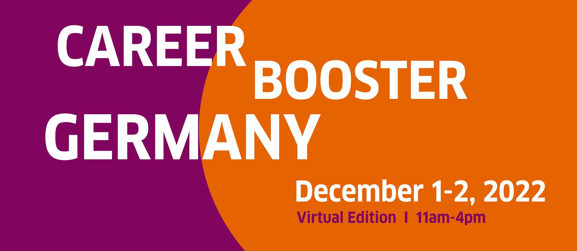 Career Day: Virtual Career Booster German(Y) - Goethe-Institut USA