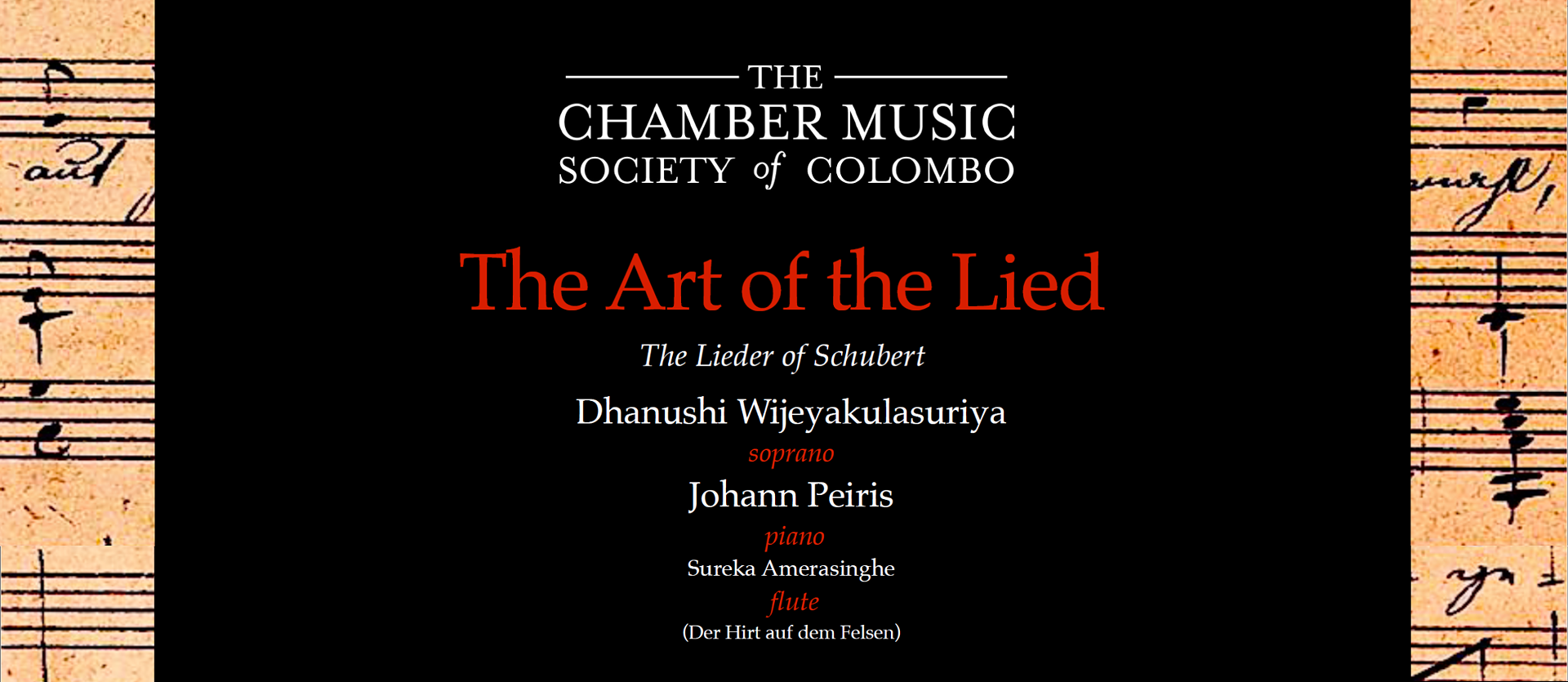 Concert: Chamber Music Society of Colombo - Goethe-Institut Sri Lanka